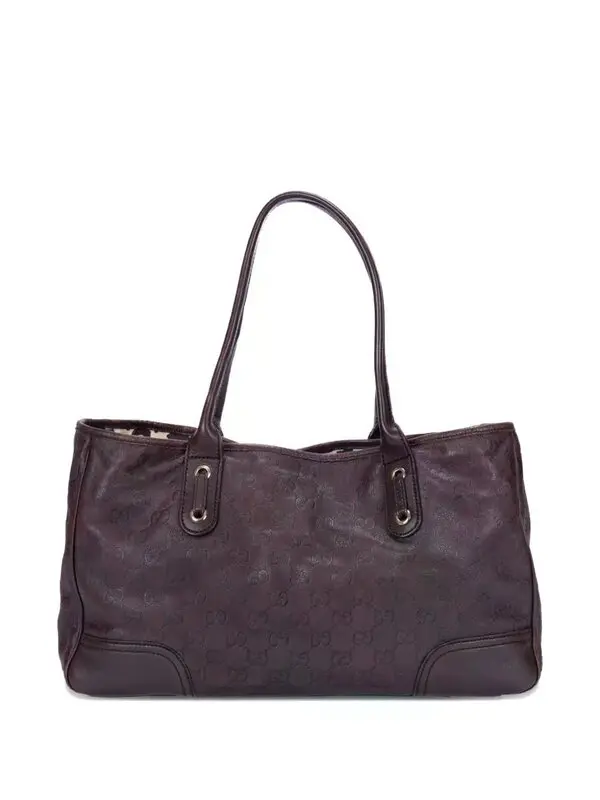 Gucci Medium Monogram Bow Tote Bag