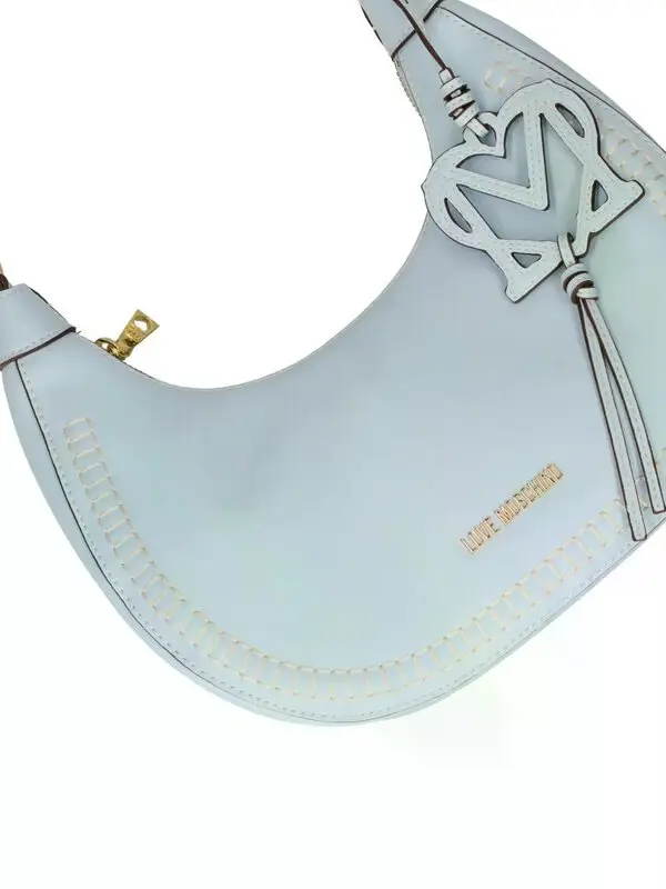 Moschino Heart Charm Shoulder Bag