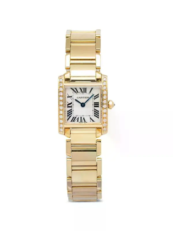 Cartier Tank Française 25mm Watch - White