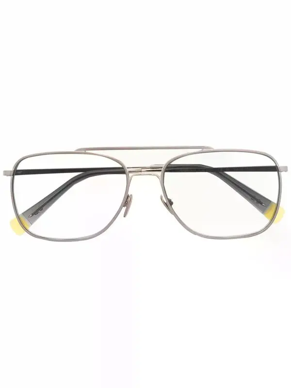 Orlebar Brown Pilot-frame Sunglasses - Silver