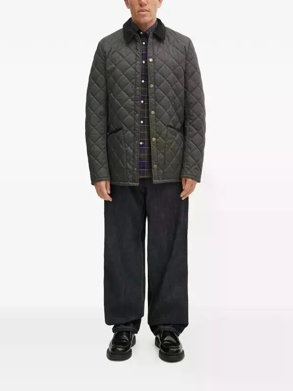 Barbour Heritage Liddesdale Quilted Jacket - Grey