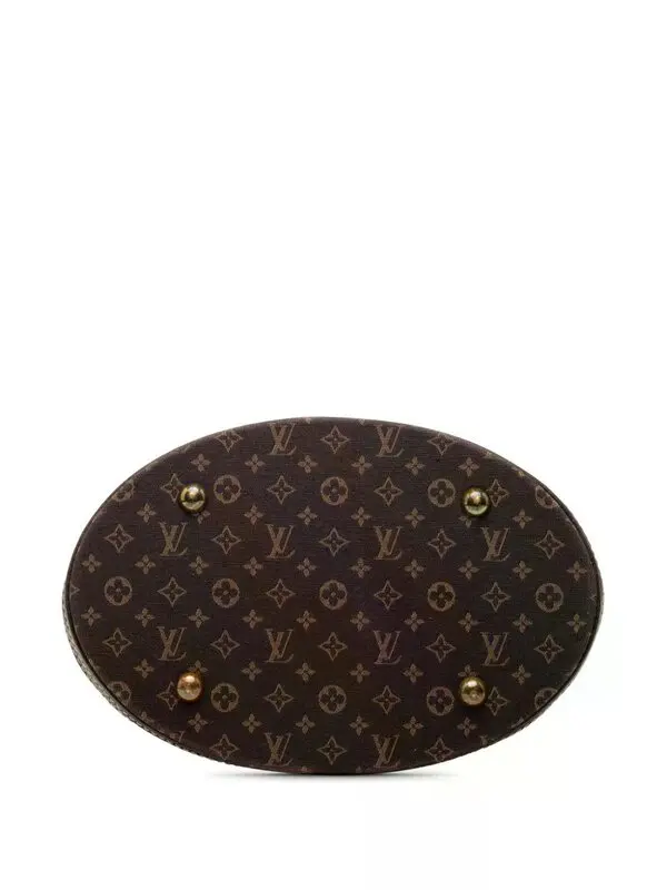 LOUIS VUITTON 2006 Monogram Mini Lin Pm Bucket Bag