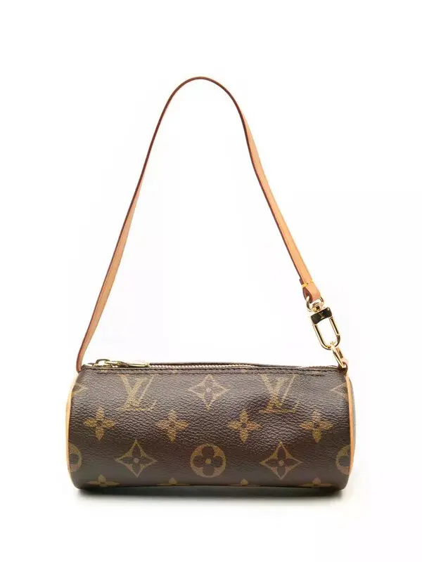 LOUIS VUITTON 1990-2020 Monogram Papillon Pochette - Brown