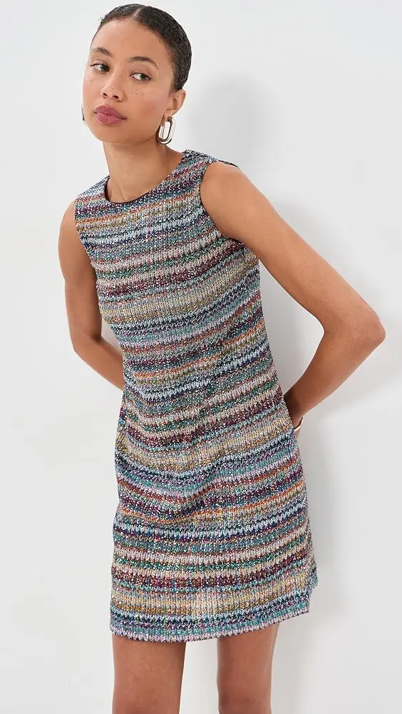 Missoni Abstract Pattern Mini Dress