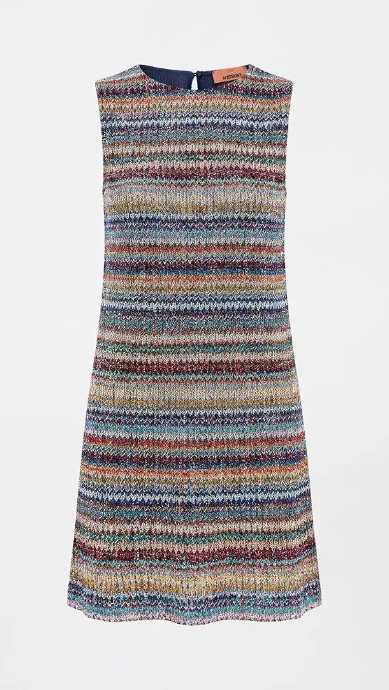 Missoni Abstract Pattern Mini Dress