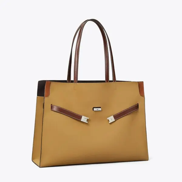 Tory Burch Lee Radziwill Canvas Tote