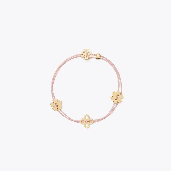 Tory Burch Forget Me Not Cord Bracelet - Pink