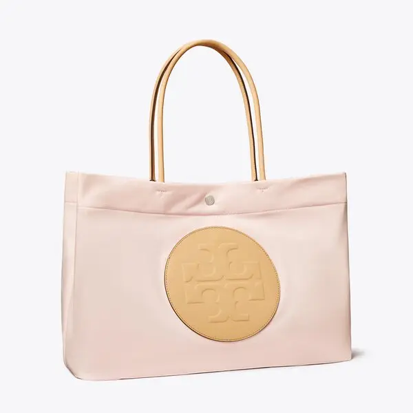 Tory Burch Ella Twist Reversible Tote - Rose