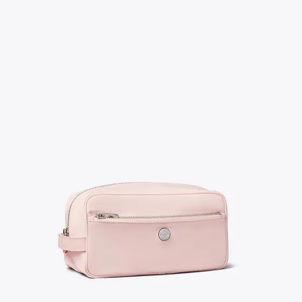Tory Burch Large Twist Cosmetic Case - Rose