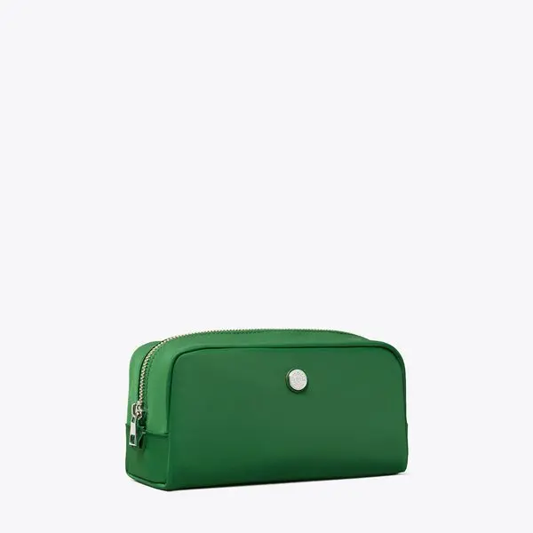 Tory Burch Medium Twist Cosmetic Case - Basil