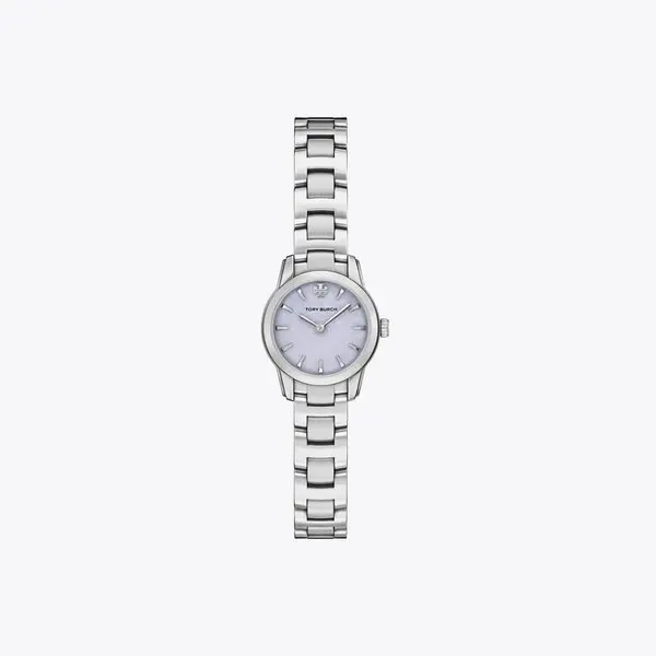 Tory Burch Mini Miller Watch - Lilac/silver