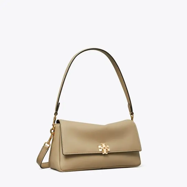 Tory Burch Small Charlie Shoulder Bag - Soft Cement