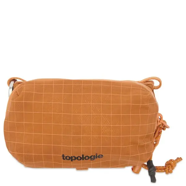 TOPOLOGIE Bottle Sacoche Mini Bag - Burn Orange Ripstop