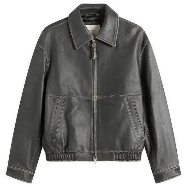 DUNST Drizzler Leather Jacket - Brushed Black
