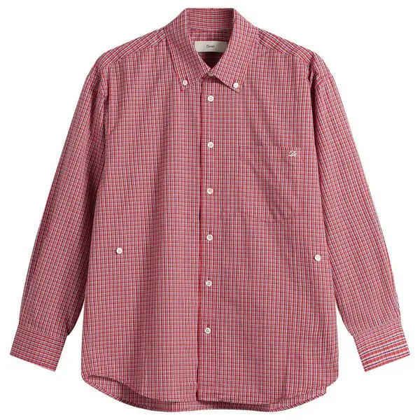 DUNST Oversized Checked Shirt