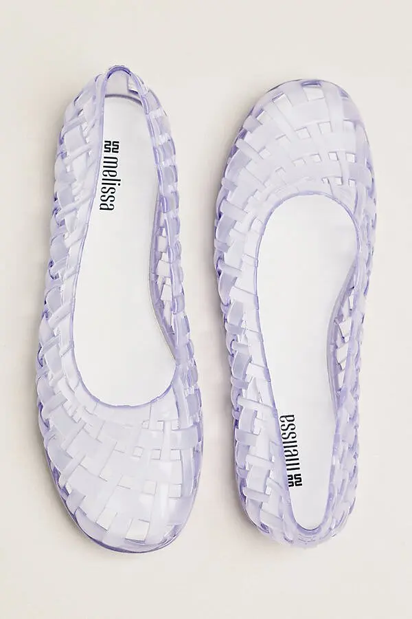 Melissa Possession Jelly Ballet Flats - Clear