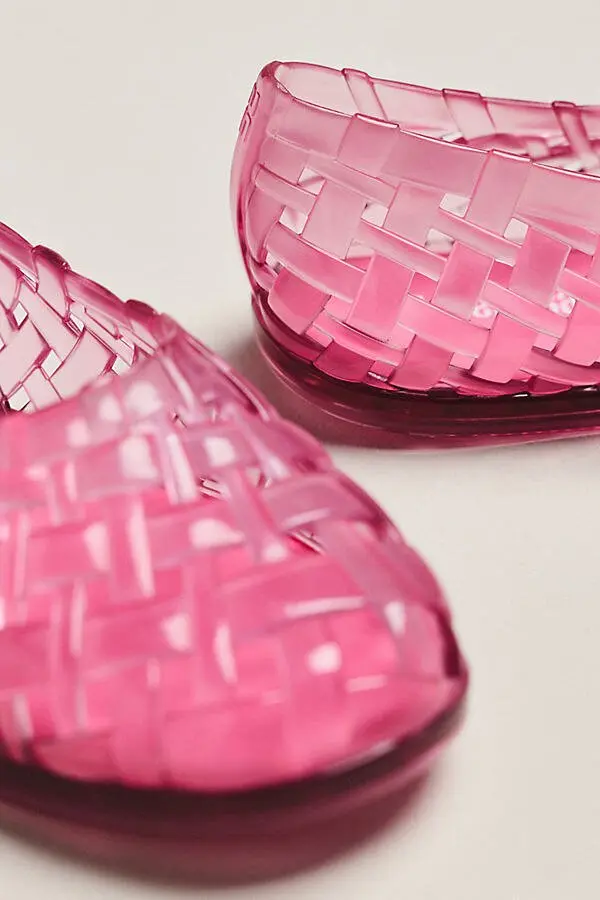 Melissa Possession Jelly Ballet Flats - Pink