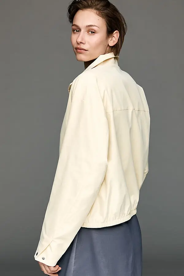 REFORMATION Lennon Jacket - Butter Yellow
