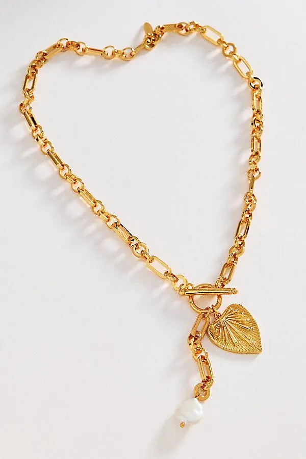 LOGAN TAY Bleecker Street Necklace - Gold