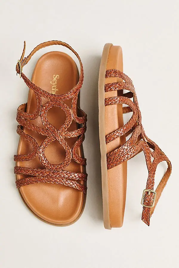 Seychelles Sweet Emotion Ankle Strap Sandals - Tan