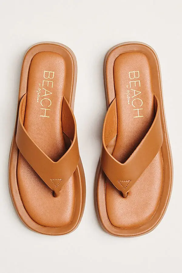 Matisse Mallorca Thong Sandal - Cognac