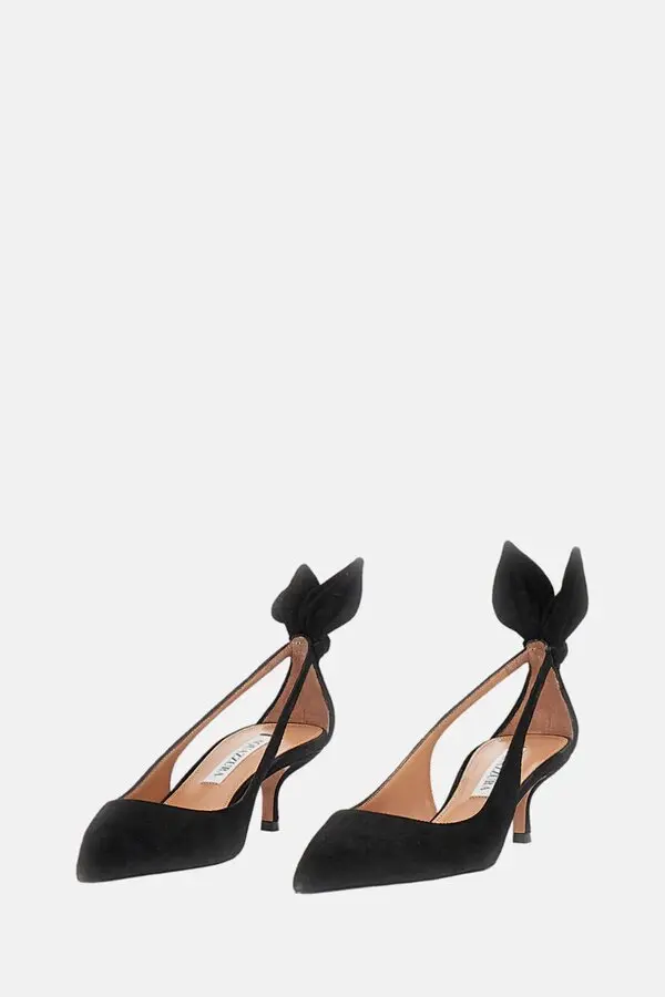 AQUAZZURA Bow Knot Pump 50