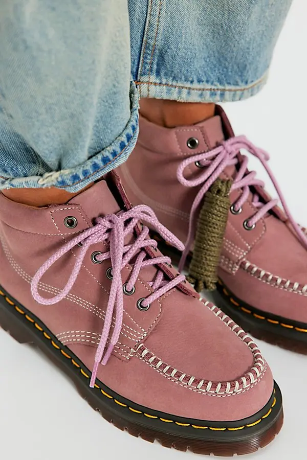 Dr. Martens Lowell Chukka Ankle Boots - Dusty Rose