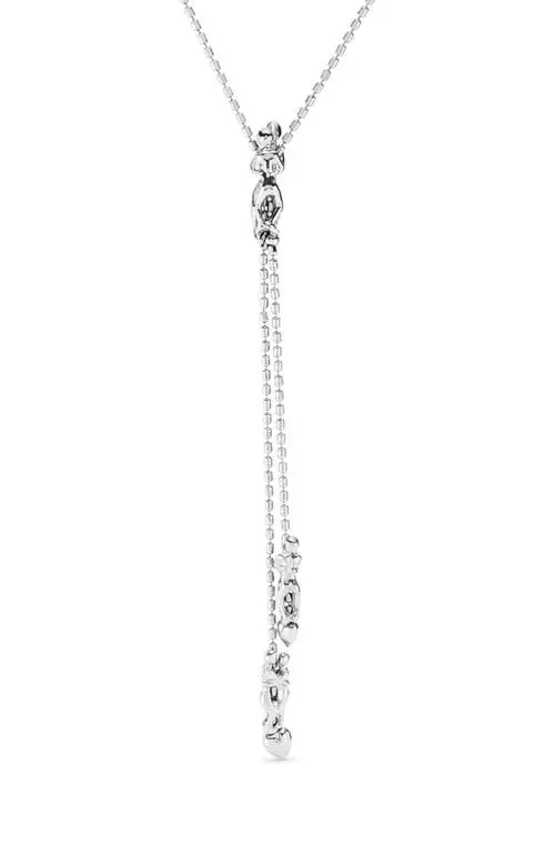 UNODE50 Plated Chain Necklace With Three Figures