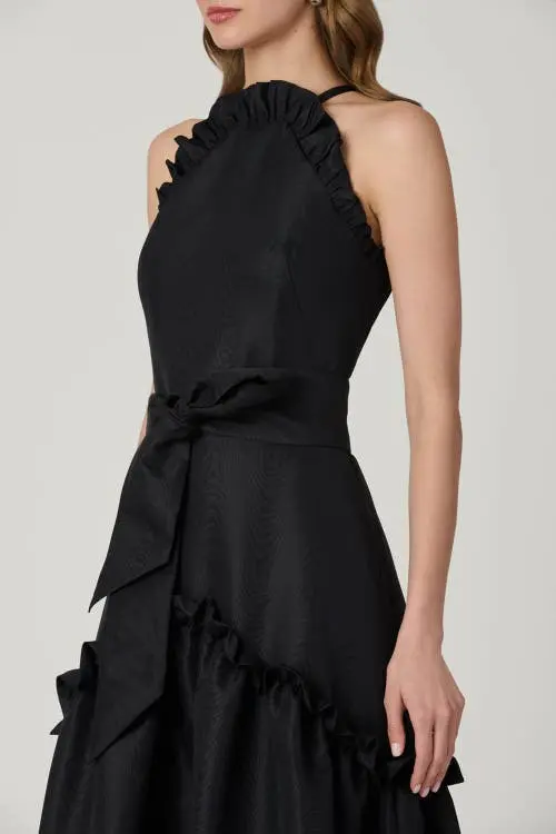 Shoshanna Lucille Moire Taffeta Gown