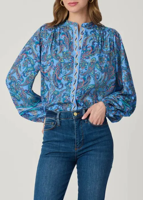 Shoshanna Cameron Pelotas Paisley Blouse