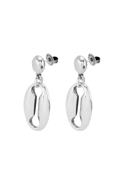 UNODE50 Link Shape Drop Earrings