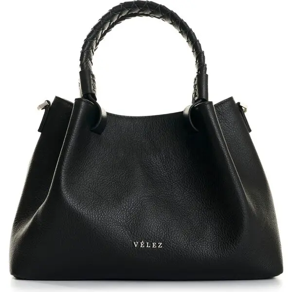 VELEZ Alessia Leather Crossbody Bag