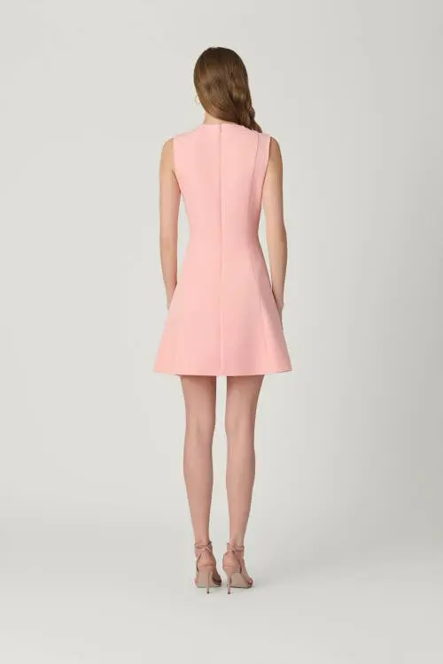 Shoshanna Alexandra Crepe Mini Dress