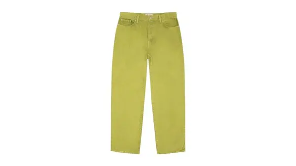 StÜssy Big Ol Washed Canvas Jean - Cactus