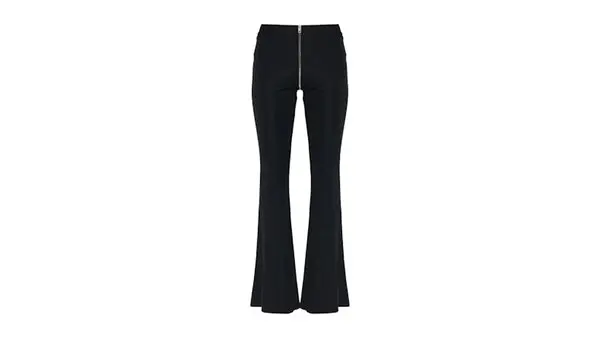 Alexander Wang Zipper At Rise Mid-rise Pants