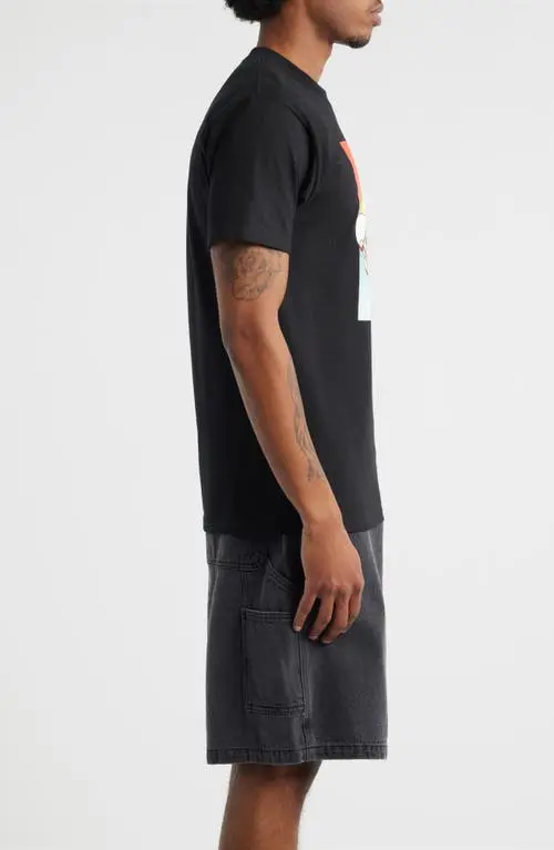 Obey Skateistan Graphic T-shirt - Black
