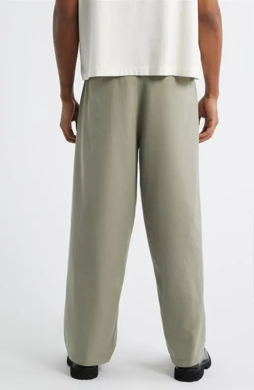 Obey Otis Pleated Twill Pants - Dried Sage