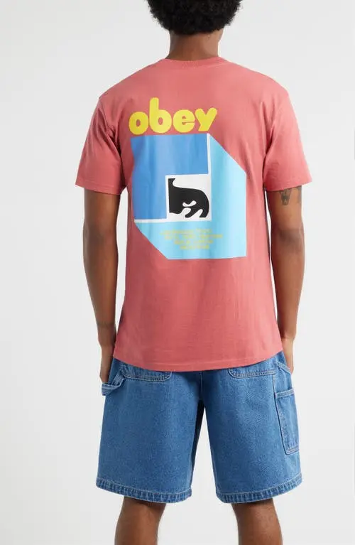 Obey Peep Hole Logo T-shirt