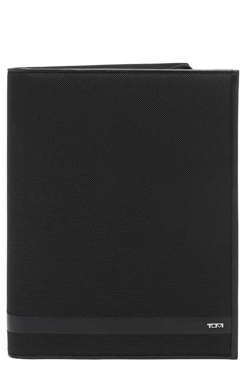 Tumi Zip-around Letter Pad - Black