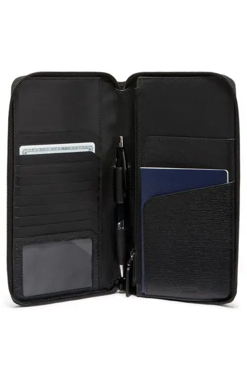 Tumi Nassau Leather Travel Wallet