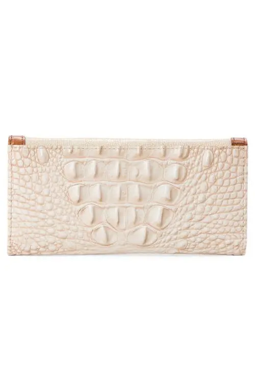Brahmin Veronica Croc Embossed Leather Wallet