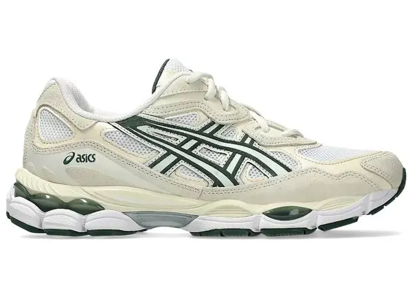 Asics Gel-nyc Sneakers - Ivory/forest Night