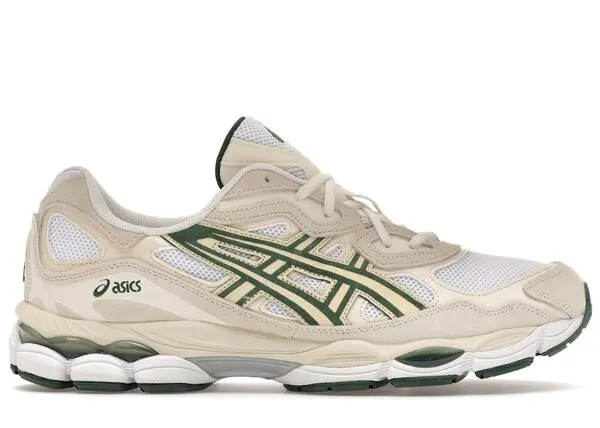 Asics Gel-nyc Sneakers - Ivory/forest Night