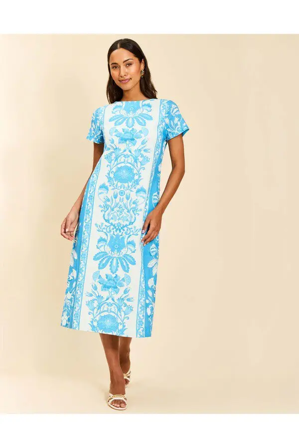 Mestiza New York Adria Midi Dress - Blue