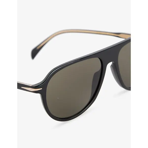 DB EYEWEAR BY DAVID BECKHAM Db1200/s Aviator-frame Sunglasses