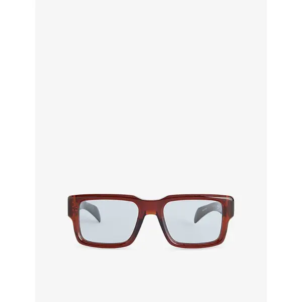 DB EYEWEAR BY DAVID BECKHAM Rectangular Sunglasses - Brown