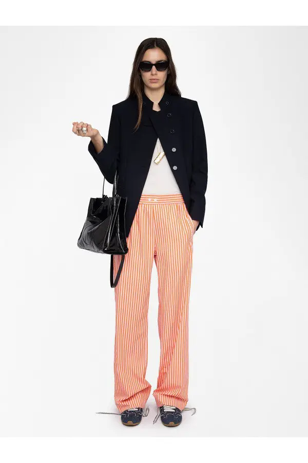 Zadig&Voltaire Poma Striped Poplin Pants