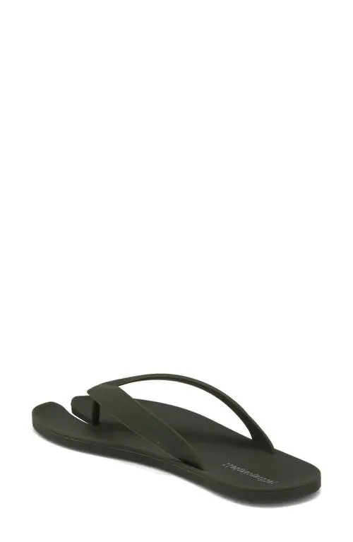 Jeffrey Campbell Zori Flip Flop - Khaki Matte