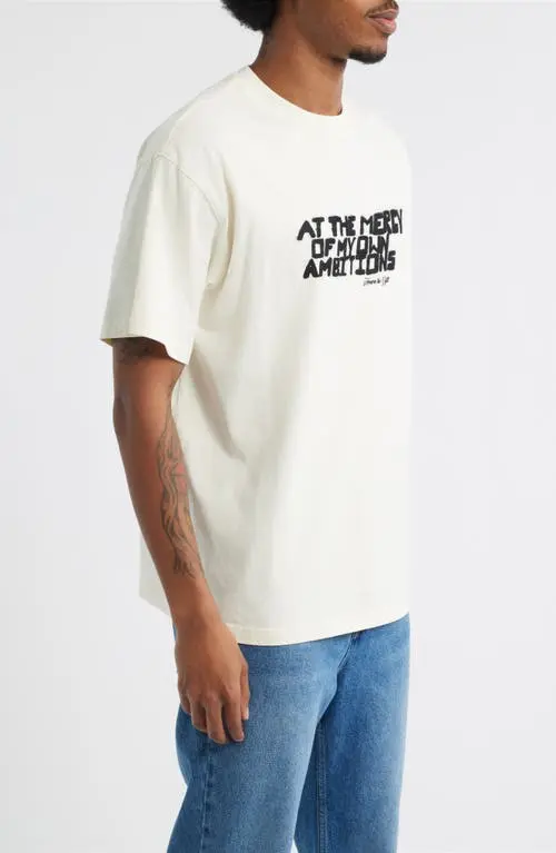 HONOR THE GIFT Ambitions Cotton Graphic T-shirt - White