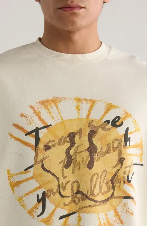 HONOR THE GIFT I Can See Long Sleeve Cotton Graphic T-shirt